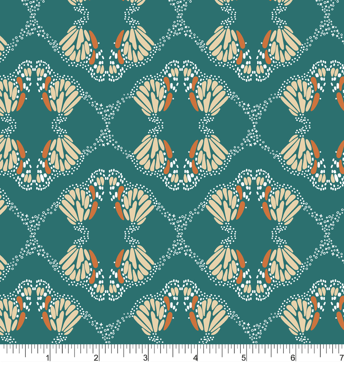 PH0546 Monarch Flight - Upstate by Second Nature Studio for Phoebe Fabrics – Quiltex Inc