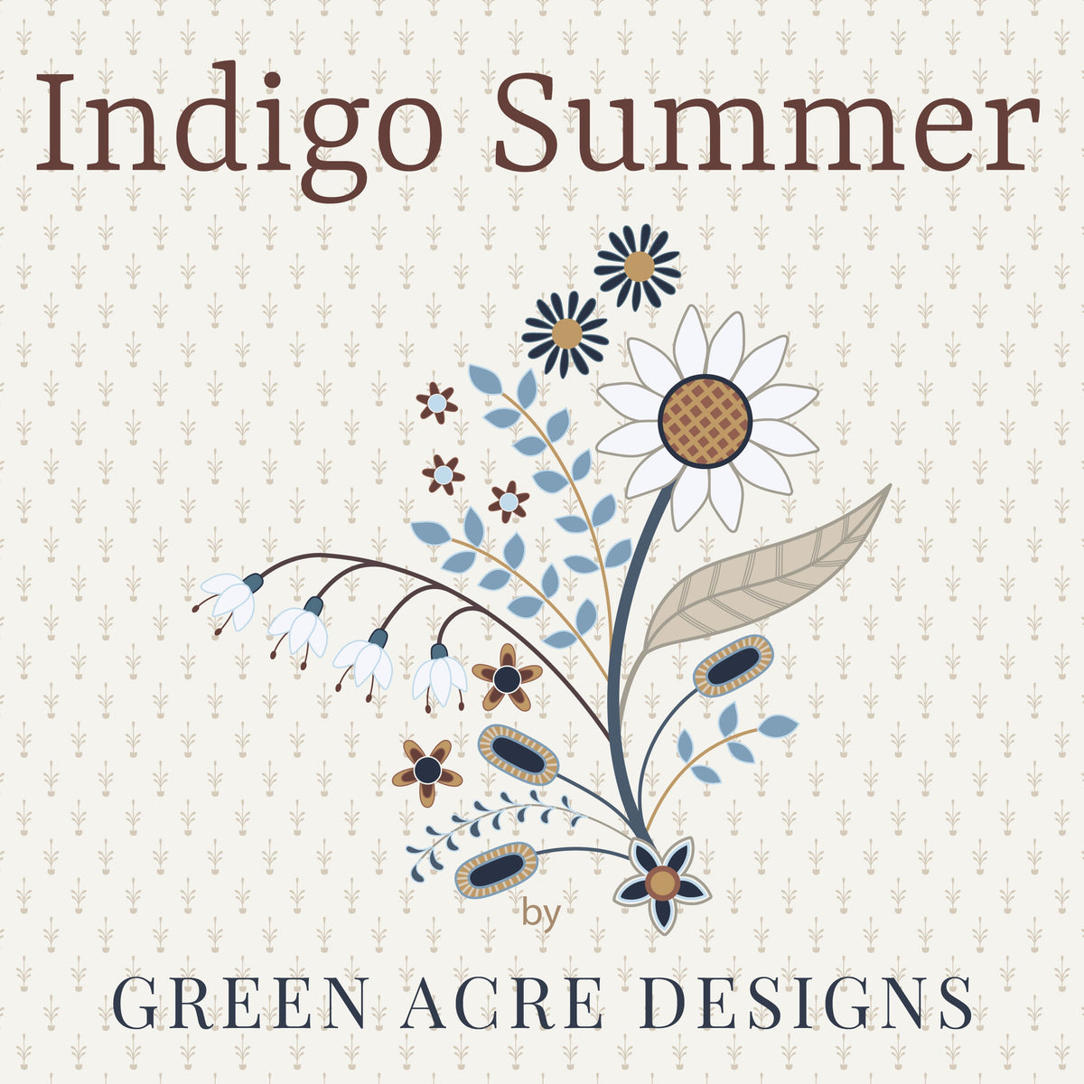 Phoebe Fabrics - Indigo Summer – Quiltex Inc