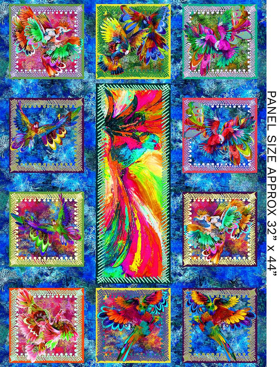 Feathered Flurry by De Gillett Cox for KK Fabrics – Quiltex Inc