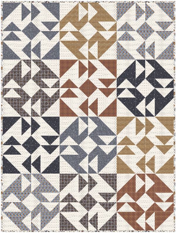 BERWICK - Indigo Summer Pattern – Quiltex Inc