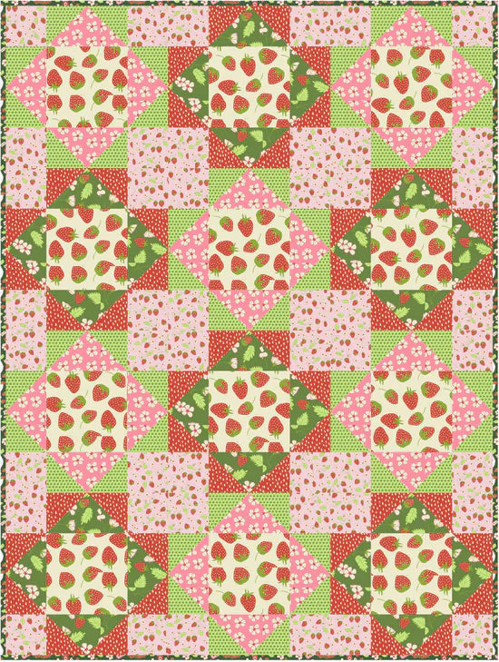 Berry Sweet - Duffy Quilt Pattern – Quiltex Inc