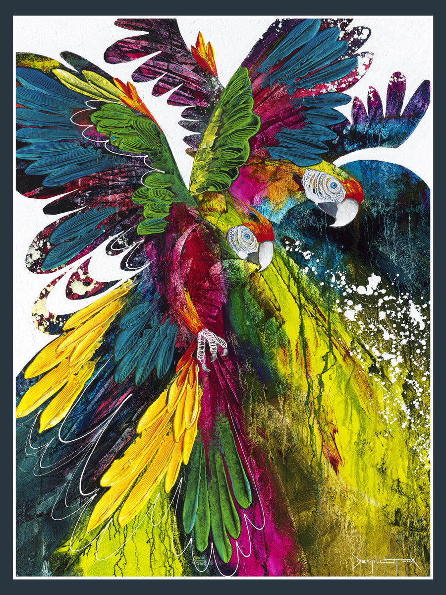 Parrot Pandemonium - 1007C – Quiltex Inc